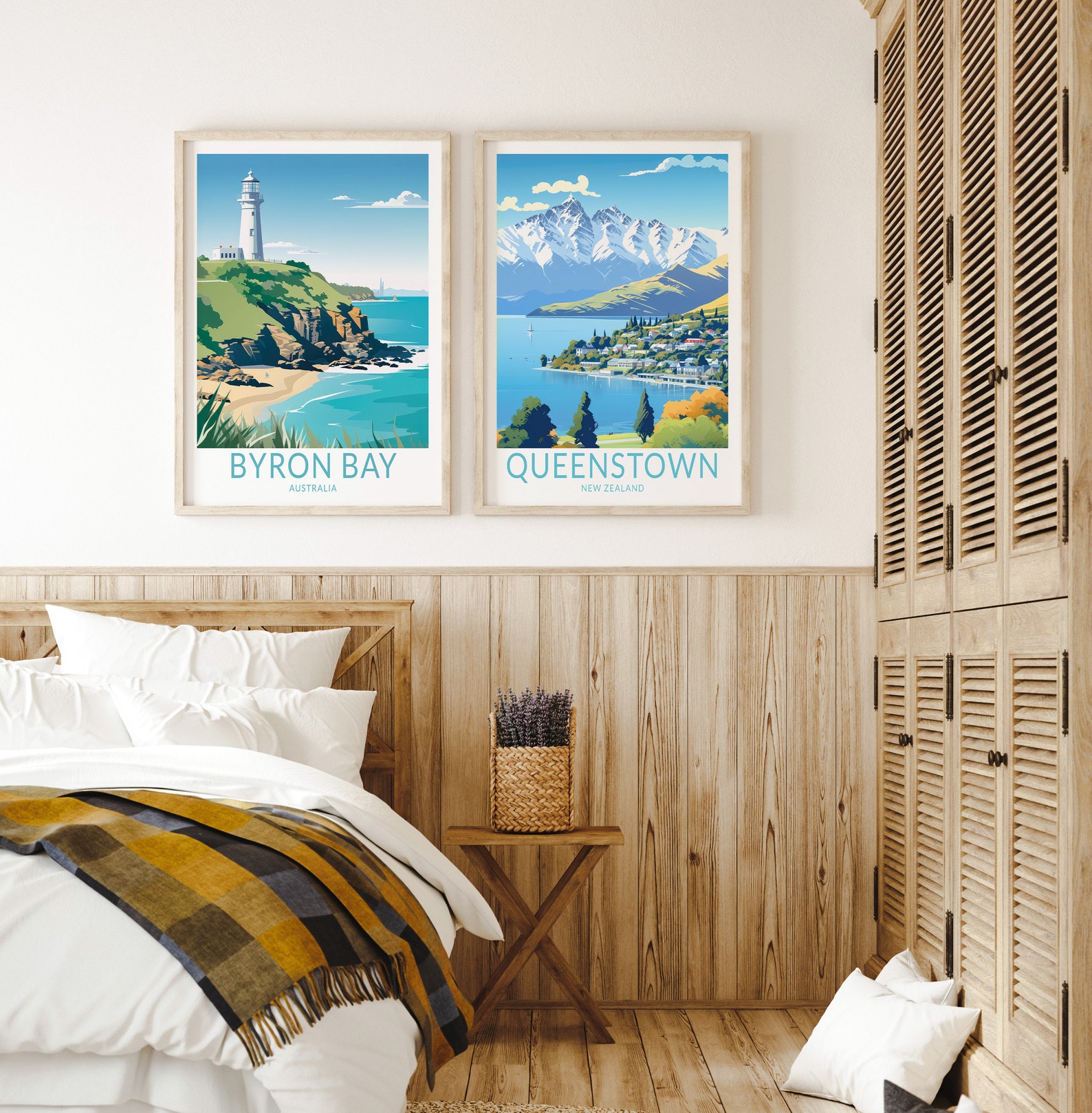 Queenstown New Zealand Print Wall Art, Queenstown Poster, Queenstown ...