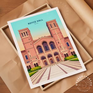Royce Hall, University of California Campus, College Home Decor, Royce ...