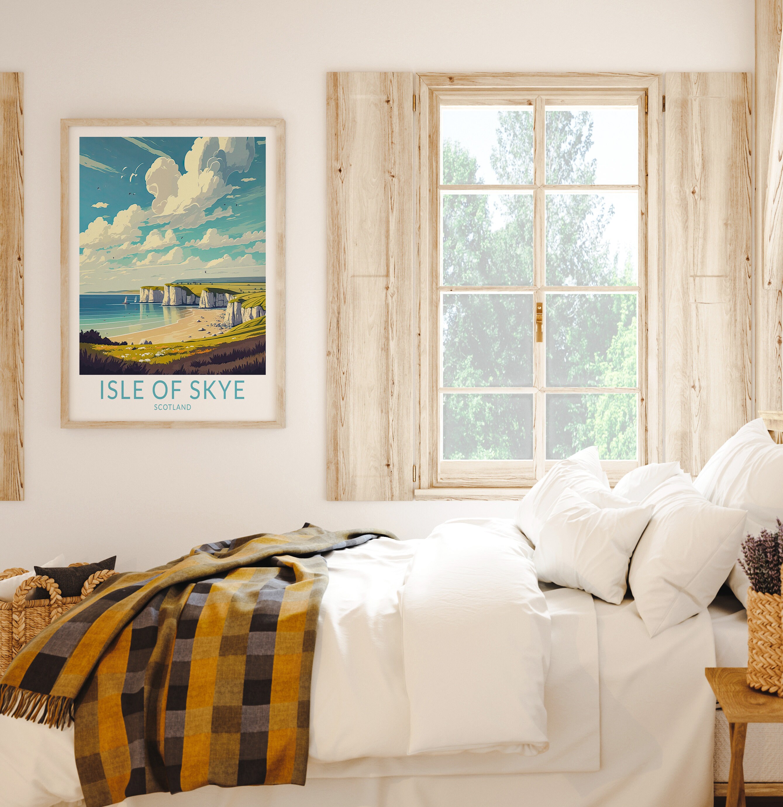Isle of Skye Travel Print, Isle of Skye Scotland Poster Print, Isle of ...