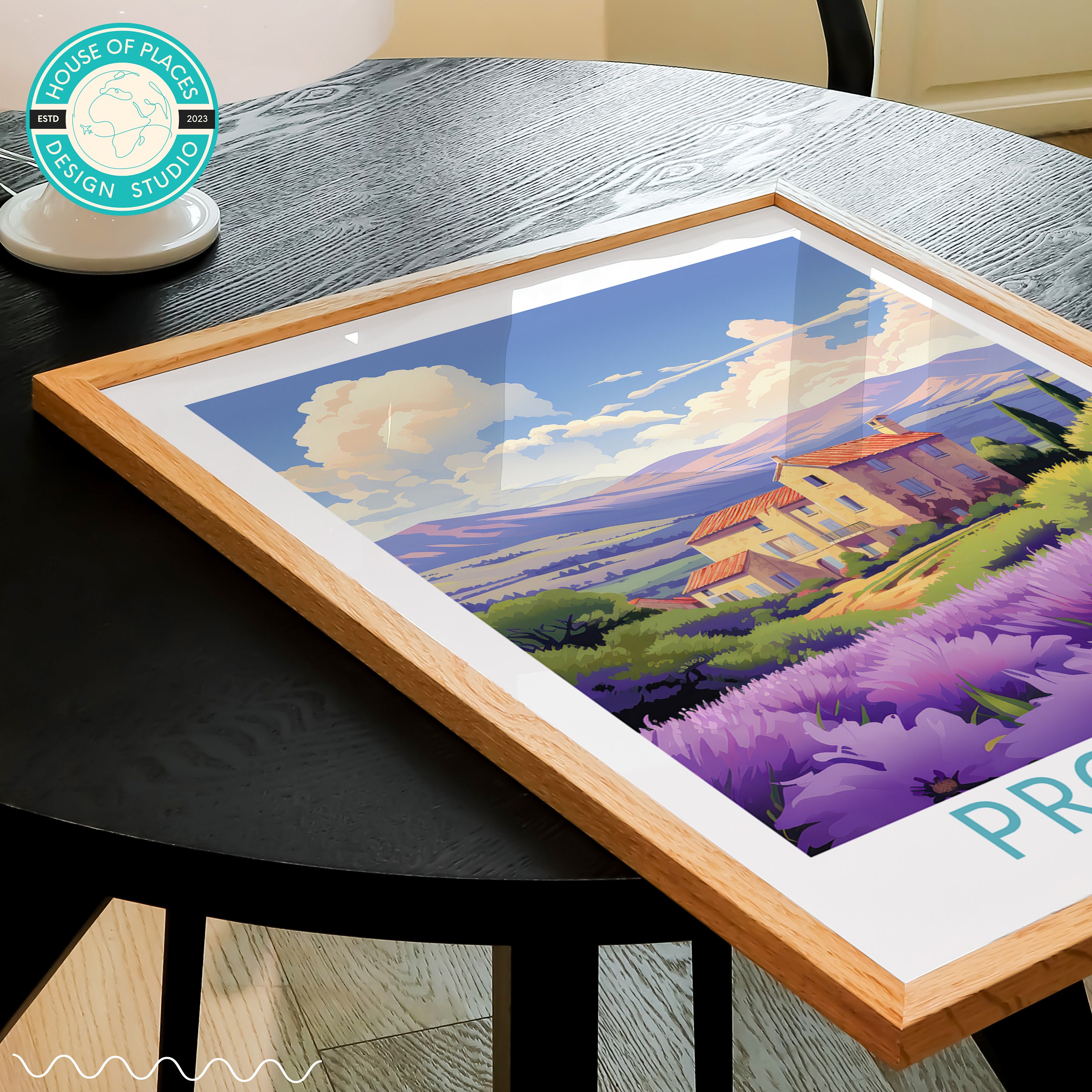 Provence France Travel Poster, Provence Landscape Poster Print ...