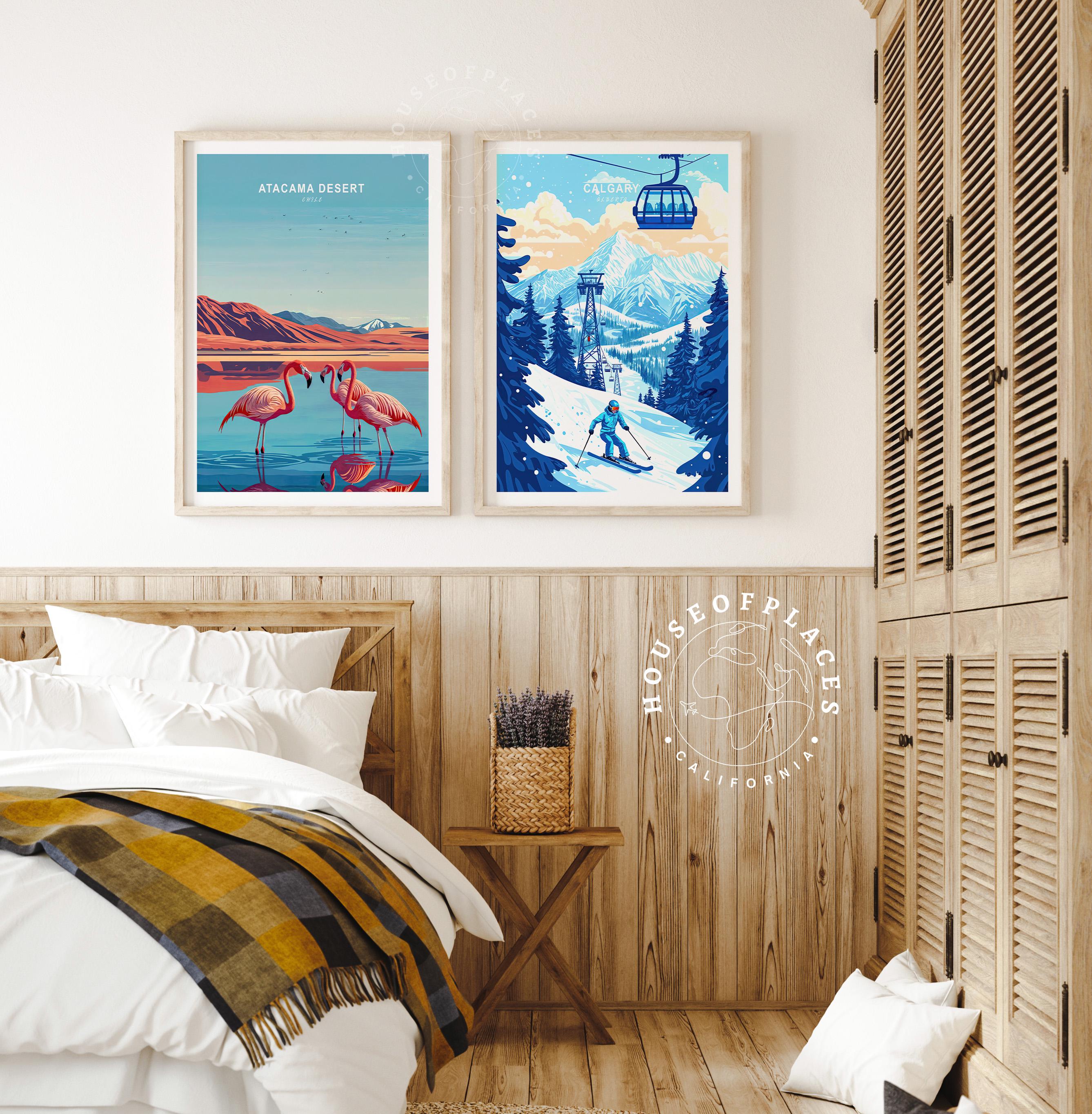 South America Atacama Desert Wall Art, Chile Desert Print, Atacama ...