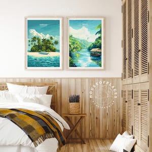 Bohol Philippines Travel Poster, Philippines Wall Art Print, Bohol ...