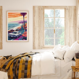 Del Mar California Poster, Del Mar California Wall Art, Travel Poster ...