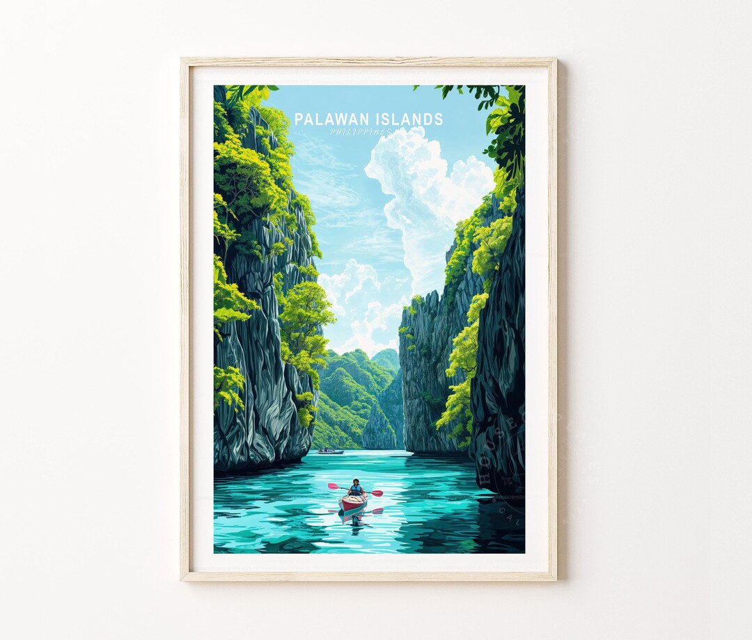 Palawan Islands Philippines Poster, Palawan Islands Wall Art ...
