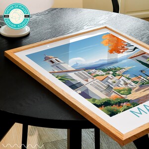 Marbella Spain Travel Poster, Marbella Spain Poster Print, Spain Wall ...