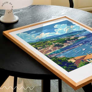 Elba Italy Travel Print, Italy City Wall Decor, Elba Italy Coast Travel ...