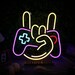 Game Controller Neon Sign Wall Decor LED Neon Light Signs Home Decor ...