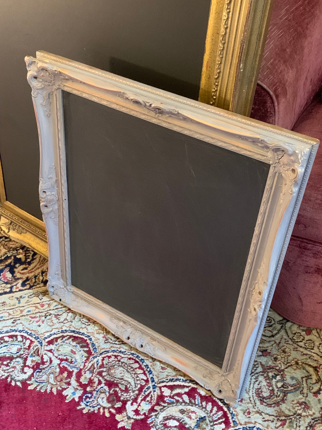 Antique Framed Shabby Chic Chalkboard - Etsy