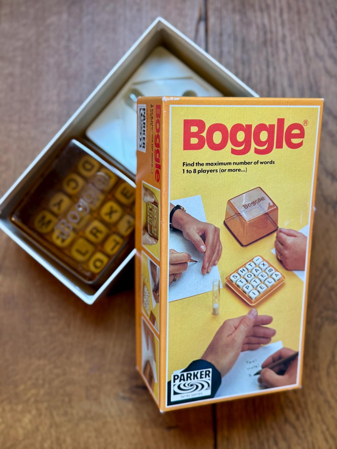 Vintage Boggle Word Game - Etsy