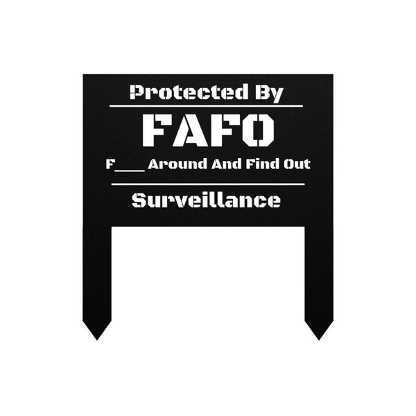 Metal Fafo Signs - Etsy