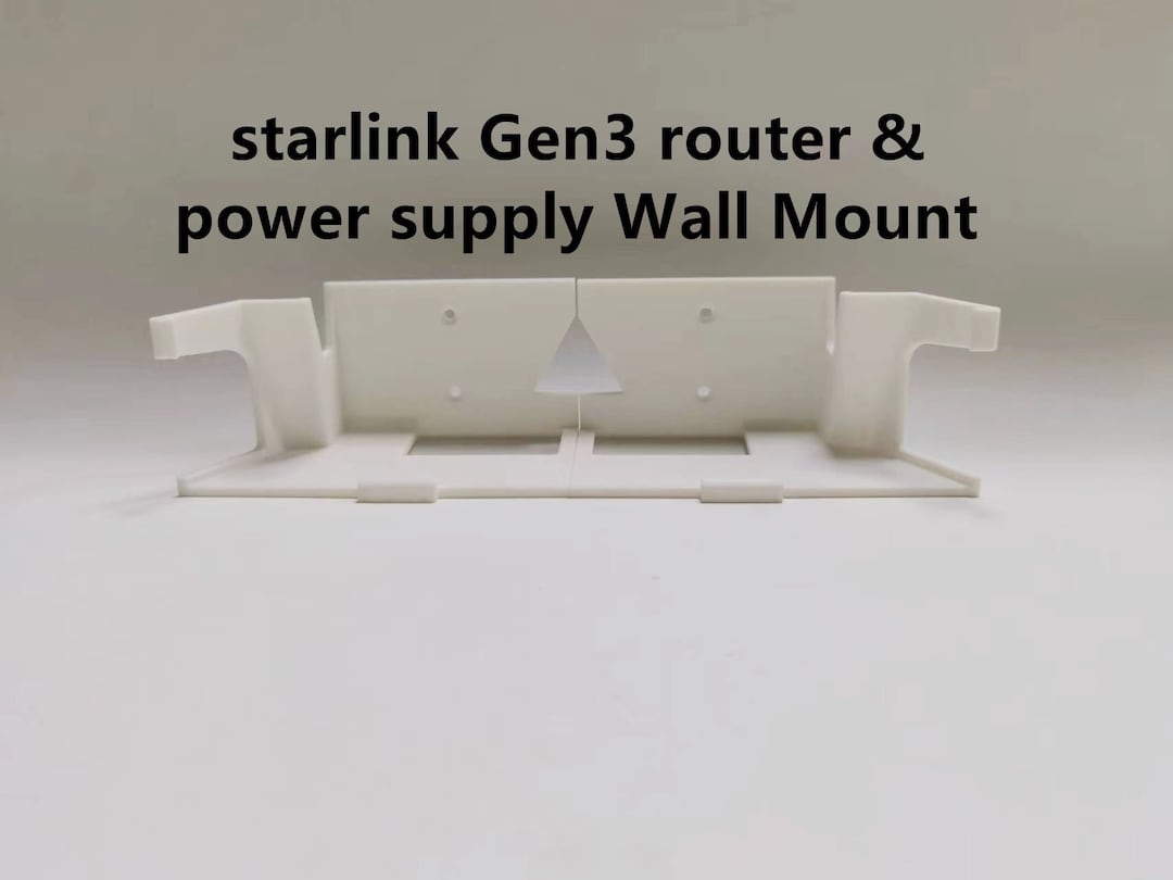 Starlink Gen3 Router & Power Supply Wall Mount - Etsy