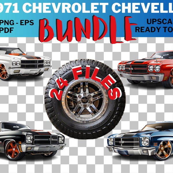 Chevy Chevelle Svg - Etsy