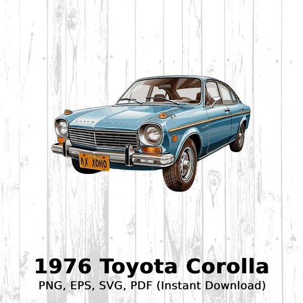 Toyota Corolla Svg - Etsy