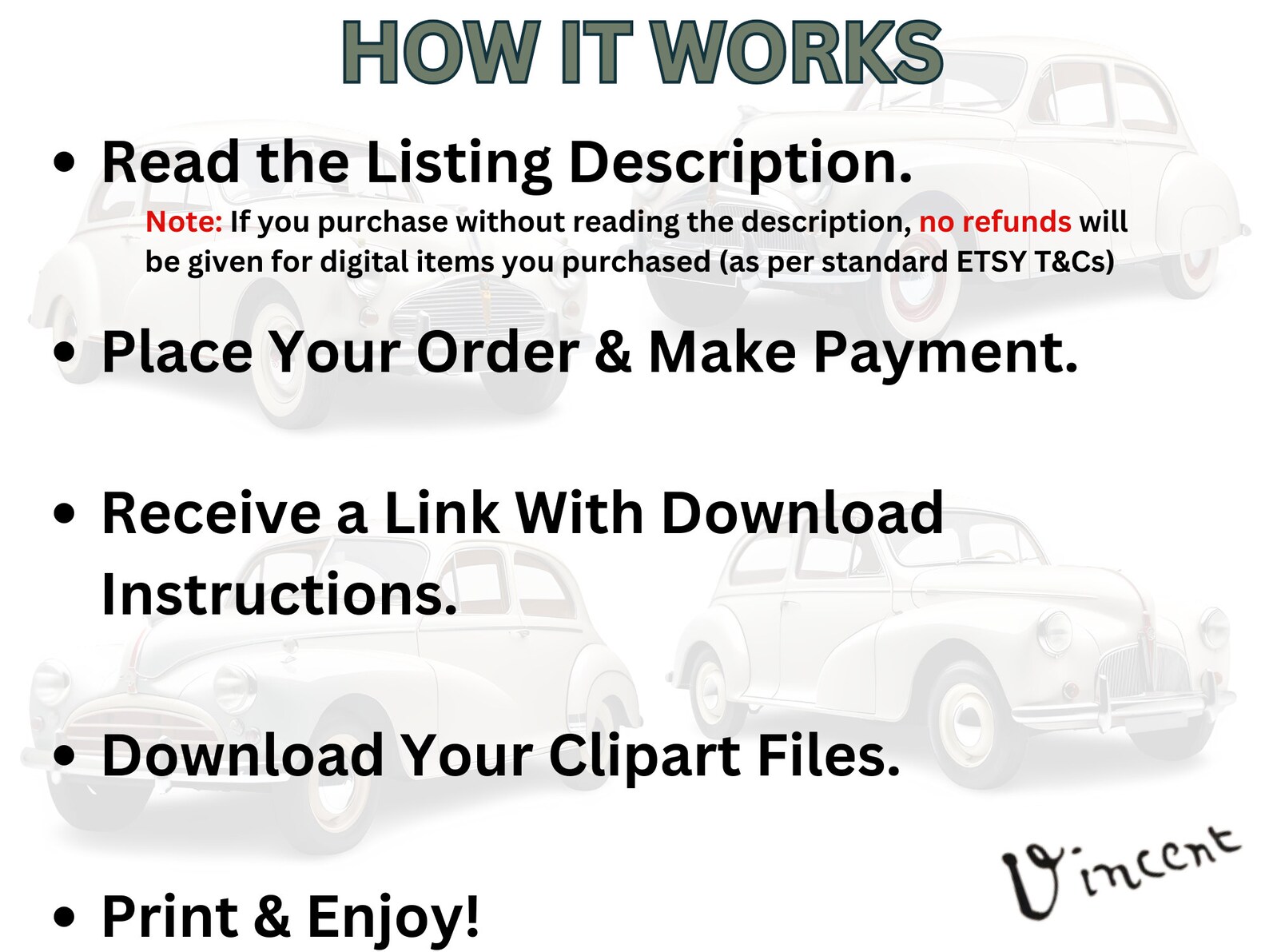 White Morris Minor, Morris Minor, Clipart, Vector Graphic, Instant ...