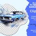 Plymouth Barracuda, Plymouth Cuda, Multicolor Clipart Bundle, Vector ...