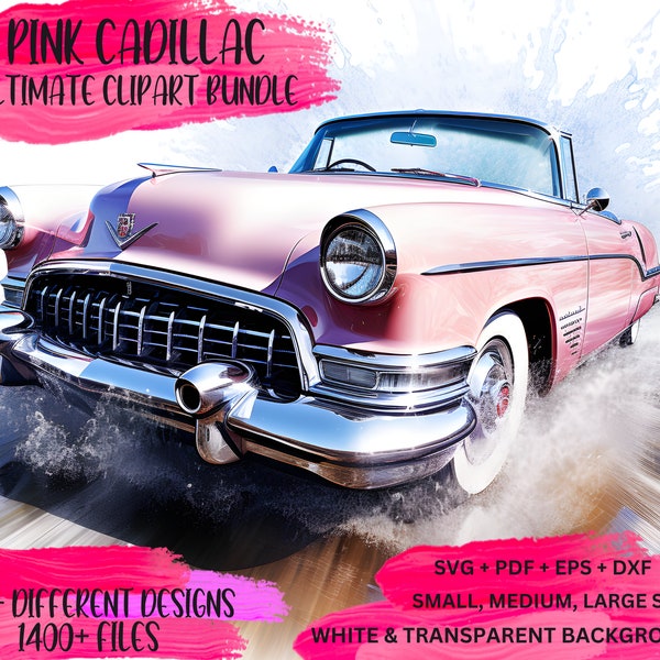 Chevrolet Chevelle SS-454, Vintage Car, Mega Clipart Bundle, Muscle Car ...