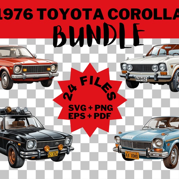 Toyota Corolla Svg - Etsy