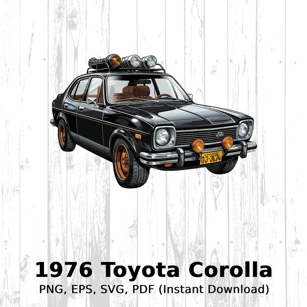 Toyota Corolla Svg - Etsy