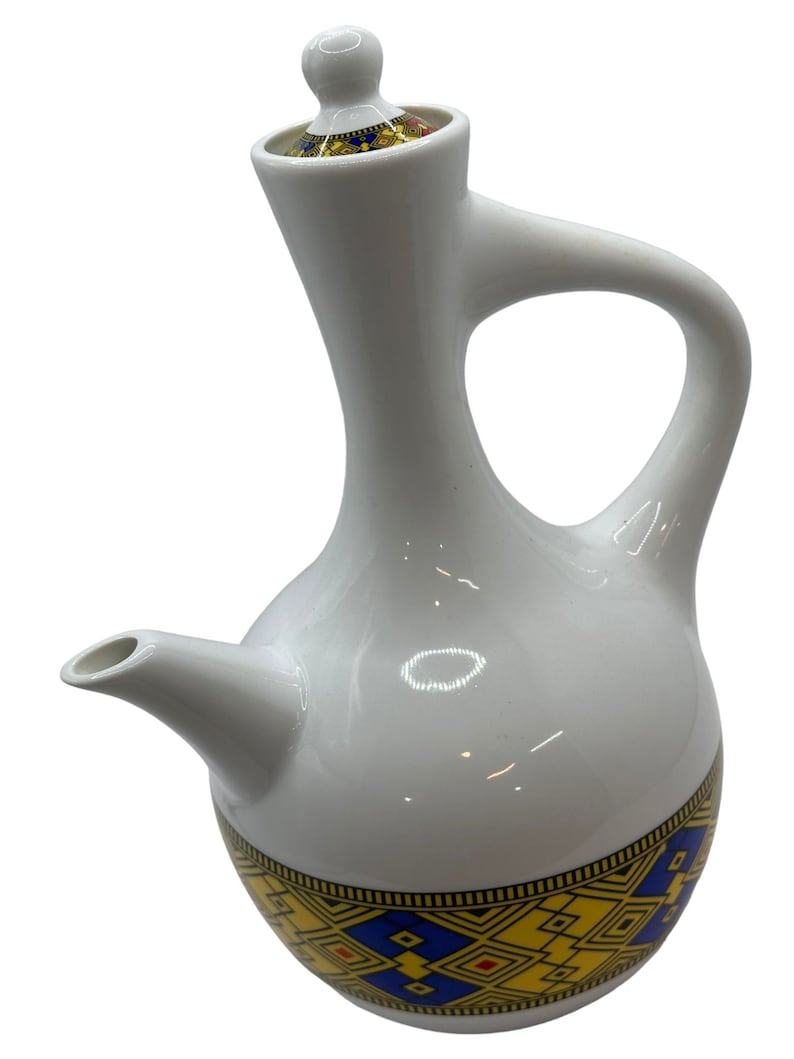 Eritrean and Ethiopian Traditional Coffee Pot Jebena Ceramic Habesha ...
