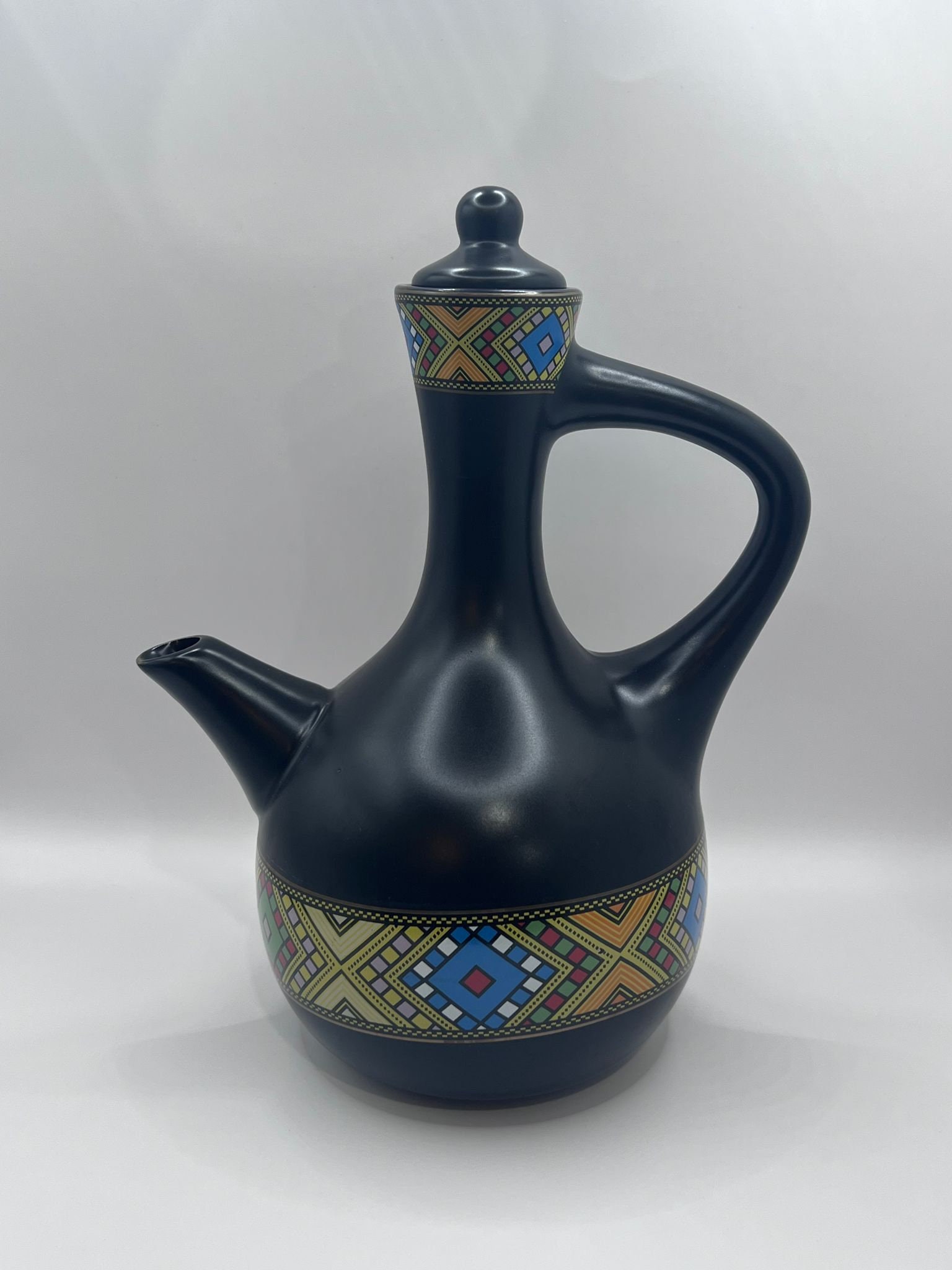 Eritrean and Ethiopian Traditional Coffee Pot Jebena Ceramic Habesha ...