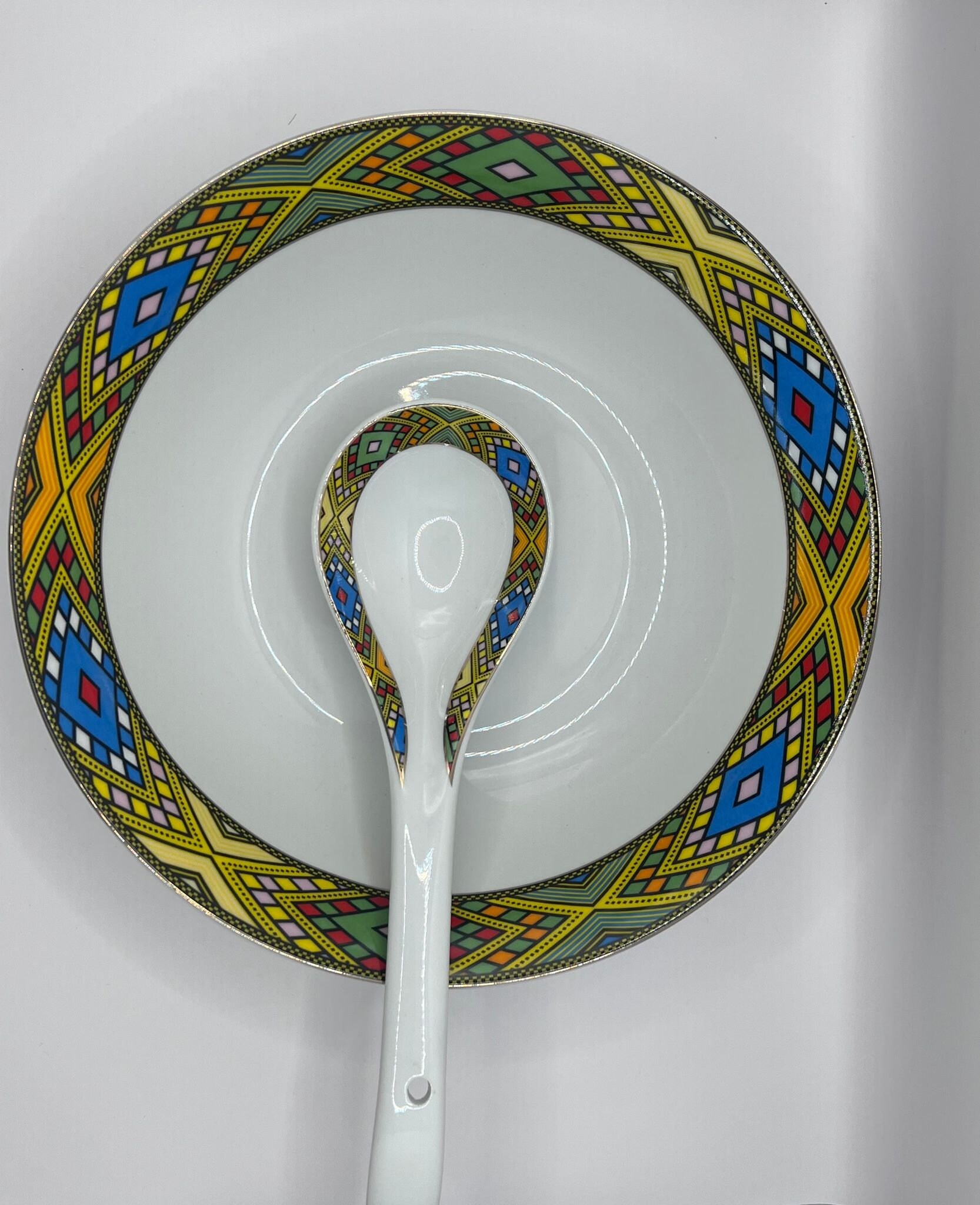 Traditional Eritrean and Ethiopian Habesha Bowls and Spoons ባህላዊ ቢያቲ ወጥ ...