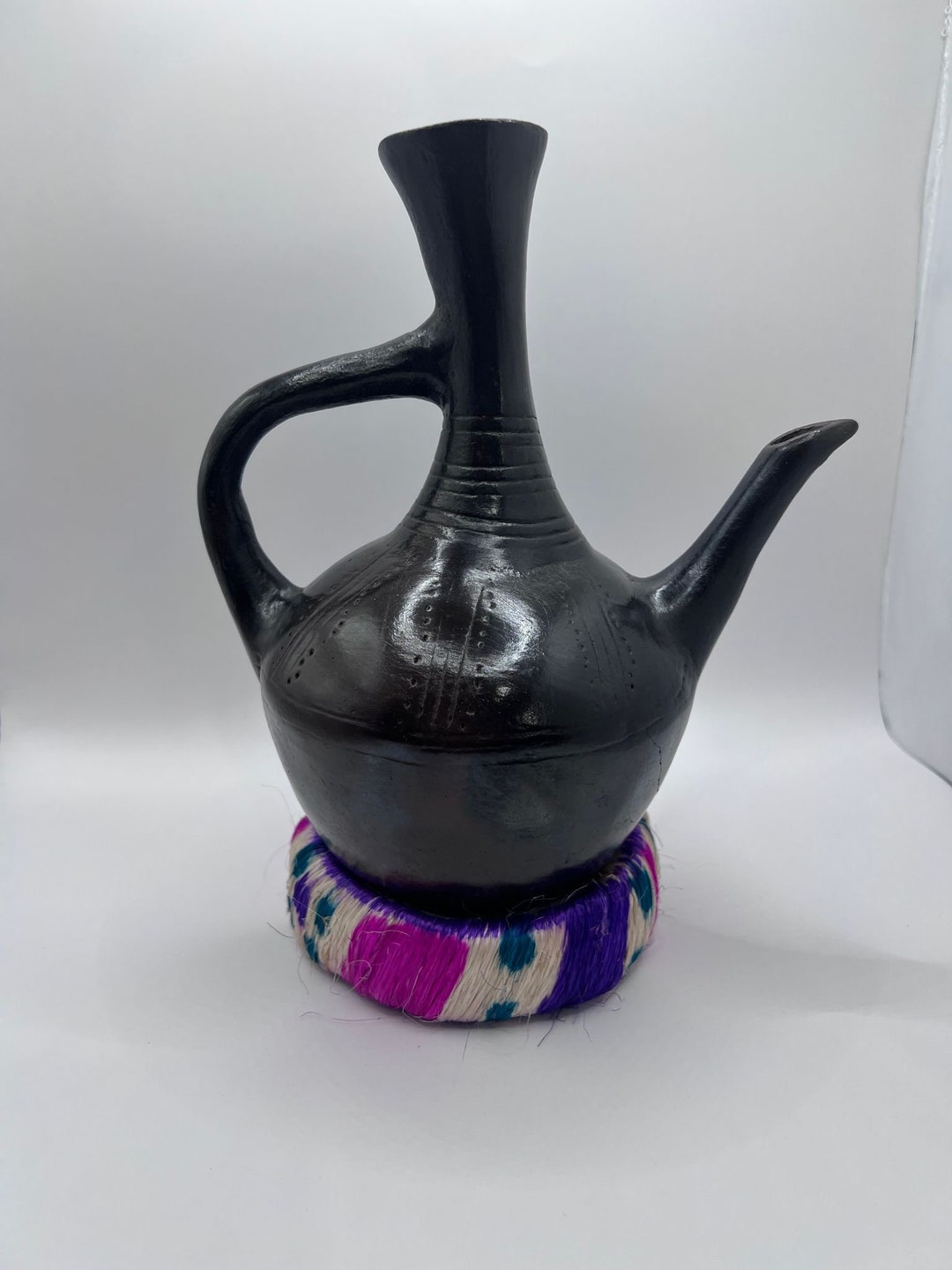 Eritrean and Ethiopian Traditional Coffee Pot Jebena Hand Made Habesha ...