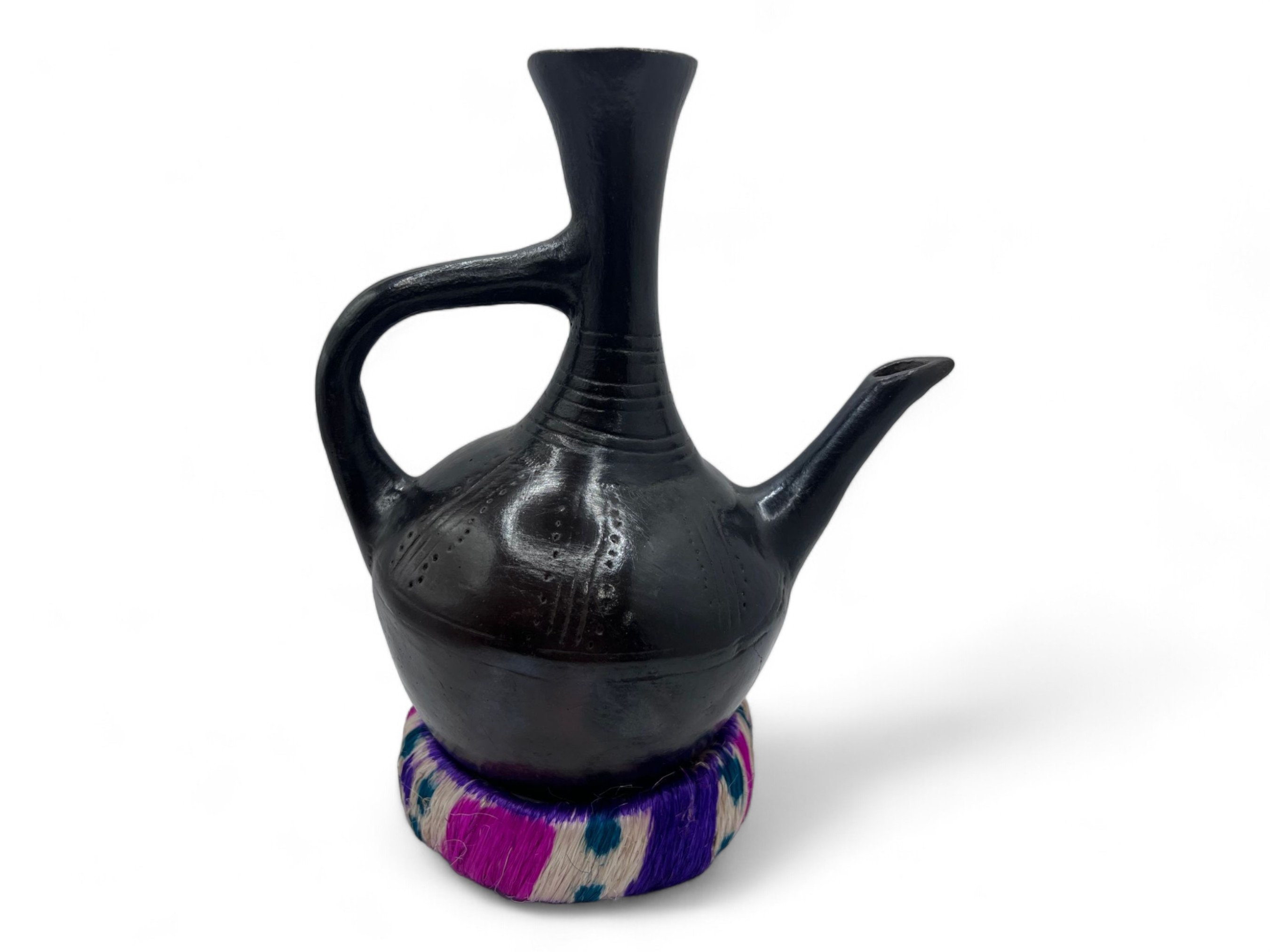Jebena Coffee Pot Handmade Habesha Clay Pot ጀበና Eritrean Ethiopian ...