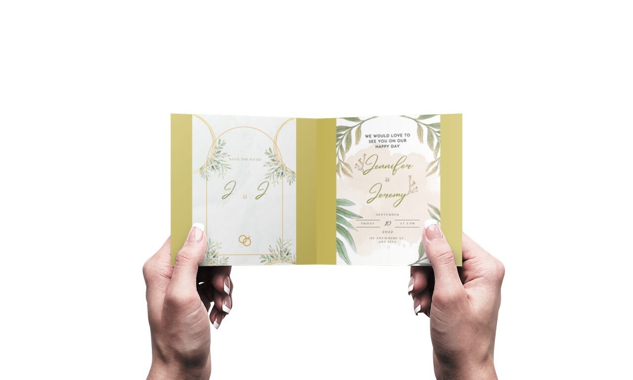 Printable Wedding Invitation, Wildflower Wedding Invitation Template ...