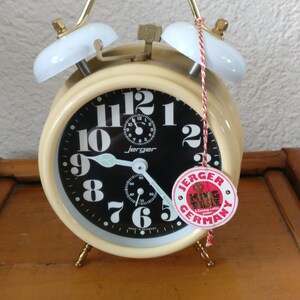 Vintage Alarm Clock Jerger Made in Germany Wekker - Etsy