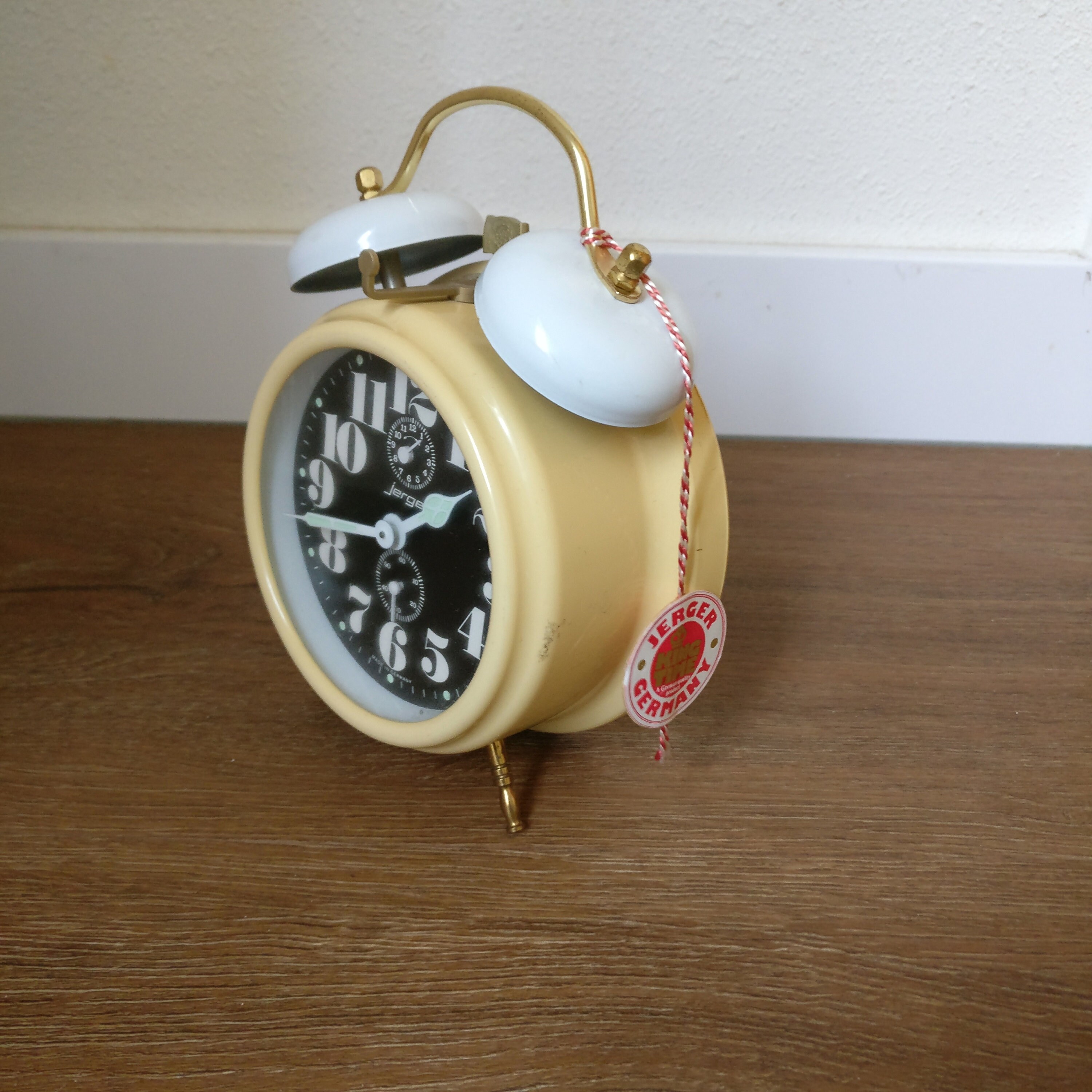 Vintage Alarm Clock Jerger Made in Germany Wekker - Etsy