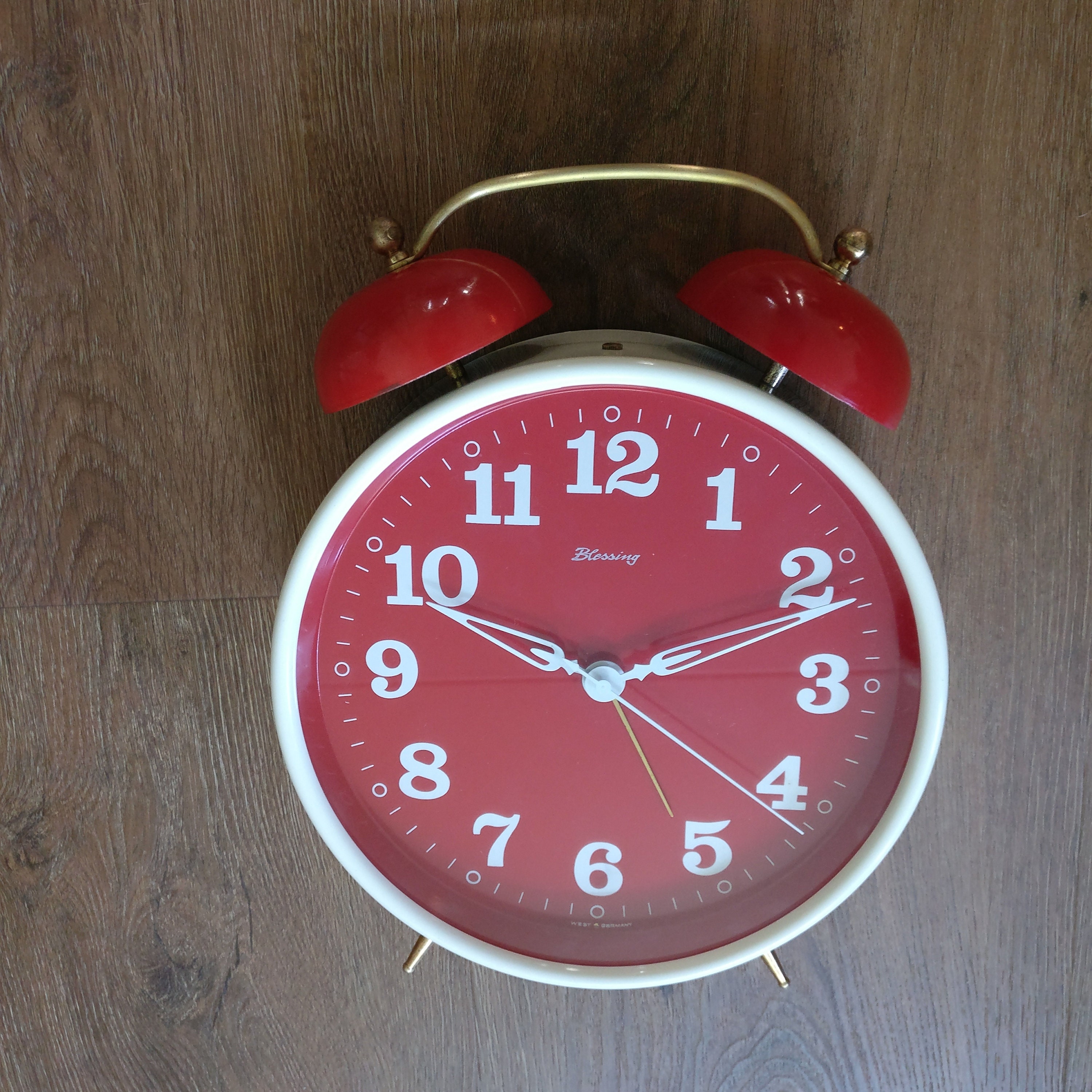 Vintage Alarm Clock Blessing XXL With Bells Wekker - Etsy