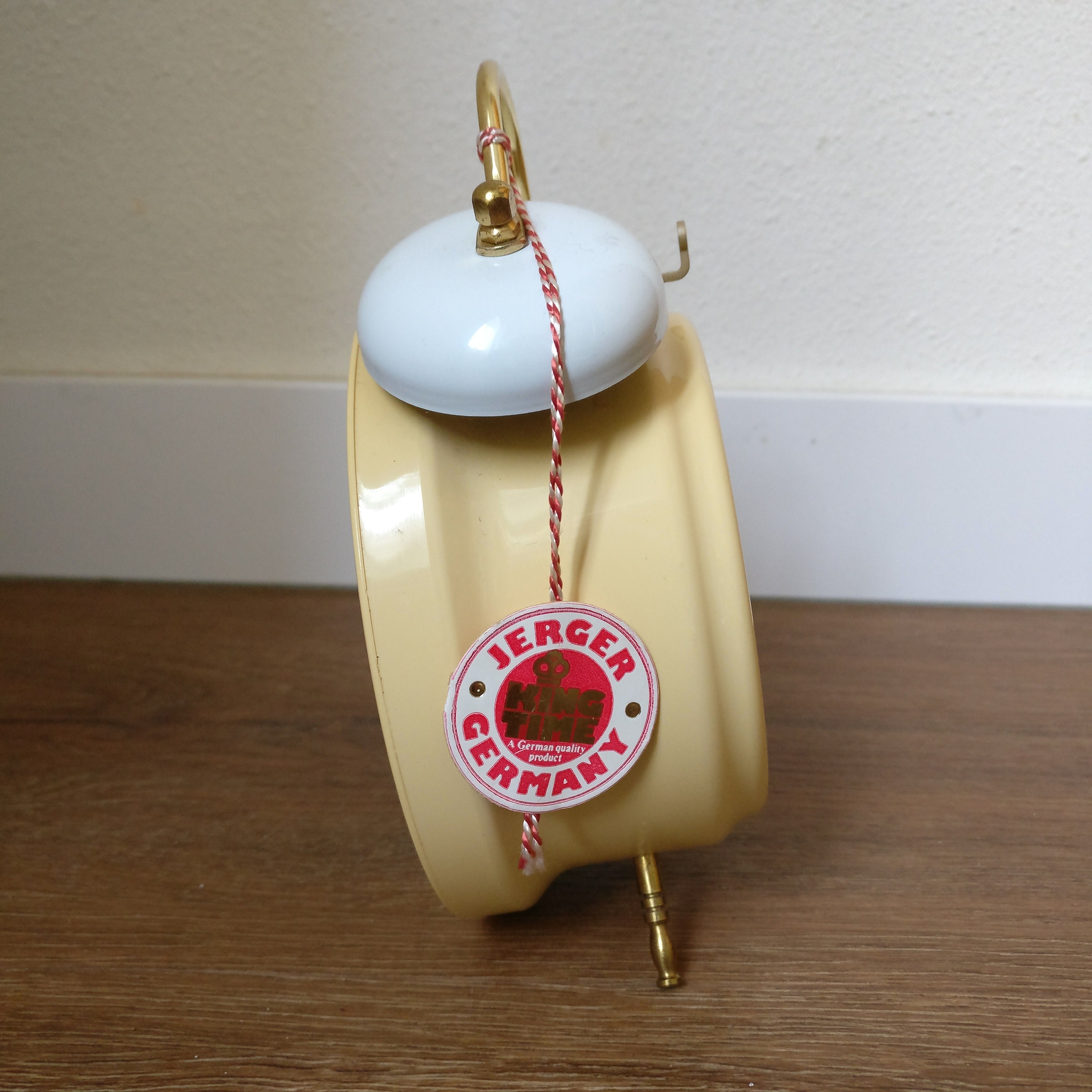 Vintage Alarm Clock Jerger Made in Germany Wekker - Etsy