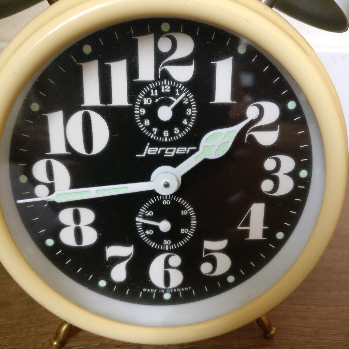 Vintage Alarm Clock Jerger Made in Germany Wekker - Etsy