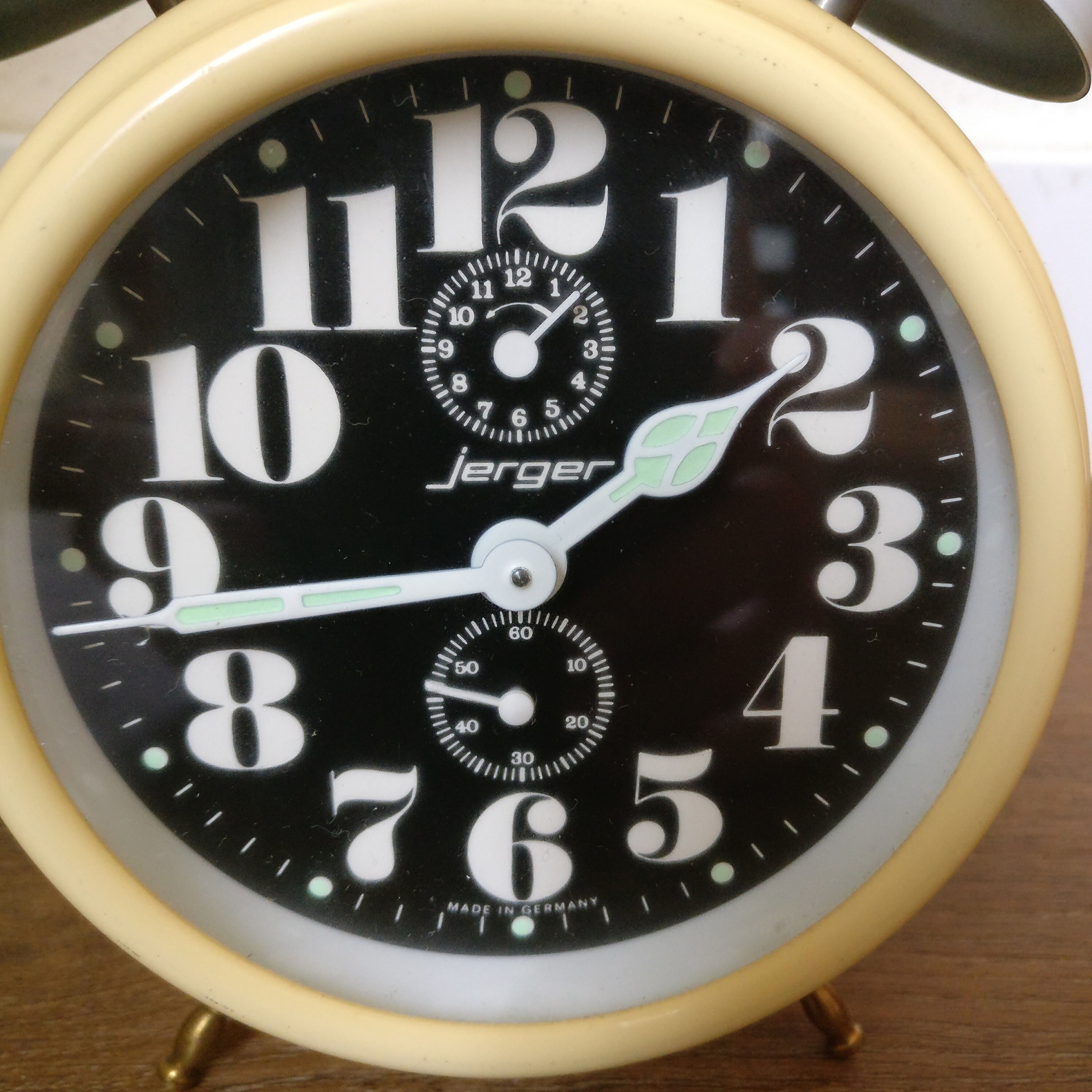 Vintage Alarm Clock Jerger Made in Germany Wekker - Etsy