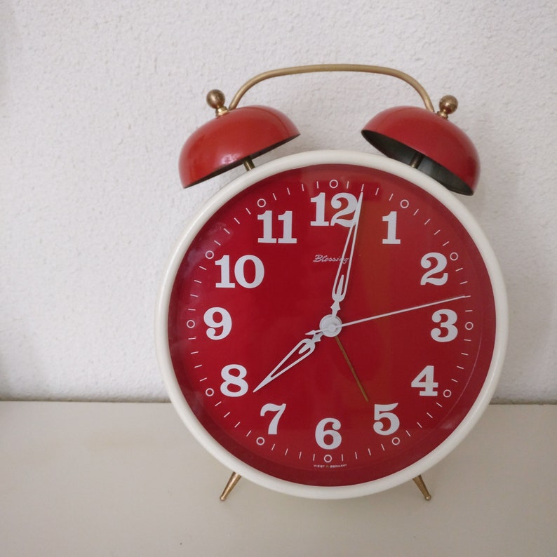 Vintage Alarm Clock Blessing XXL With Bells Wekker - Etsy