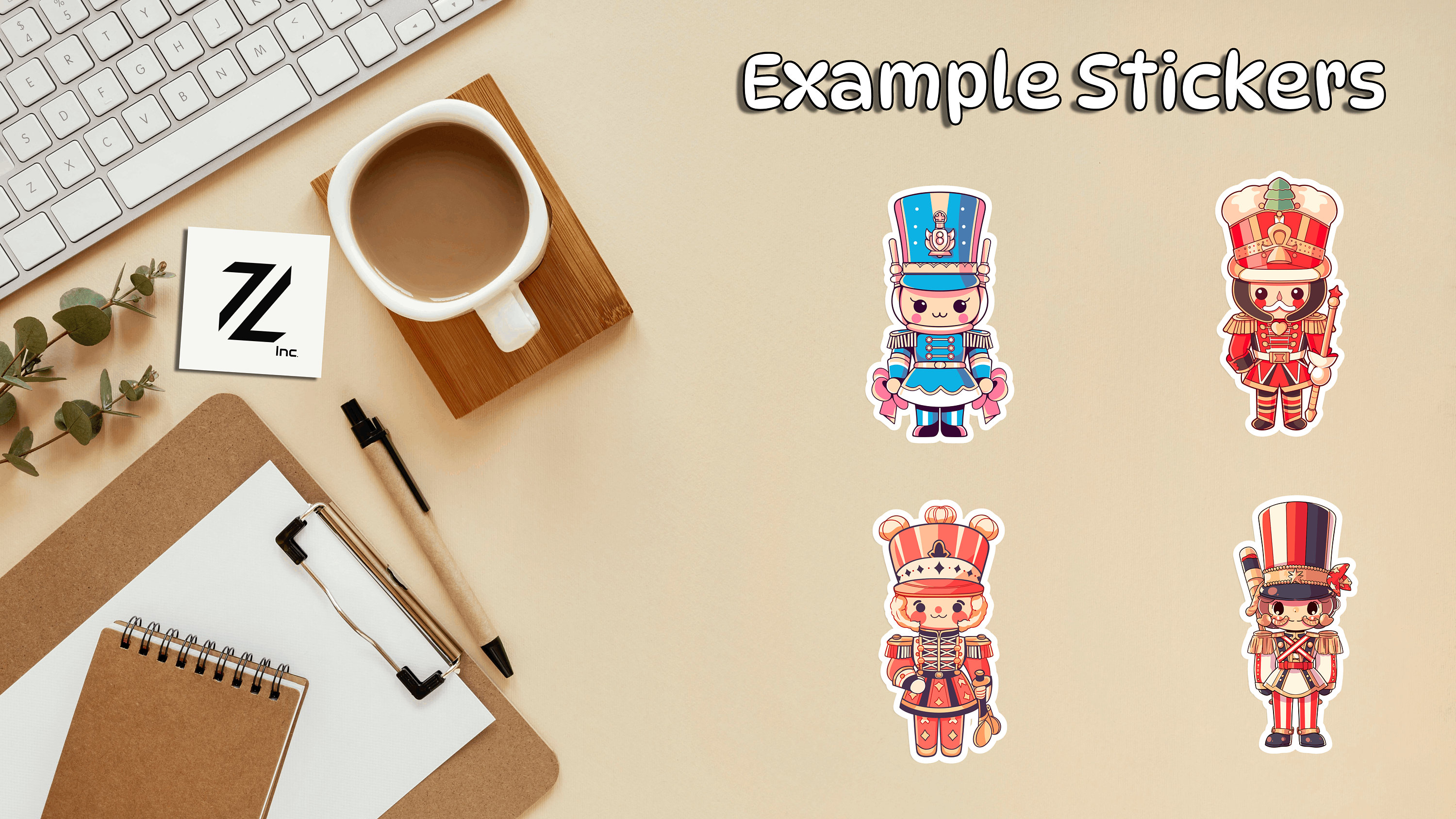 Christmas Nutcracker PNG Pack, Nutcracker Sticker Set, Christmas PNG, Sticker Design, Christmas ...