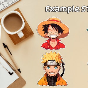 Anime Sticker PNG Pack, Anime Sticker Set, Anime PNG, Anime SVG ...