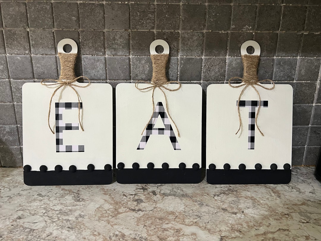 Homemade Buffalo Print Cutting Boards. - Etsy