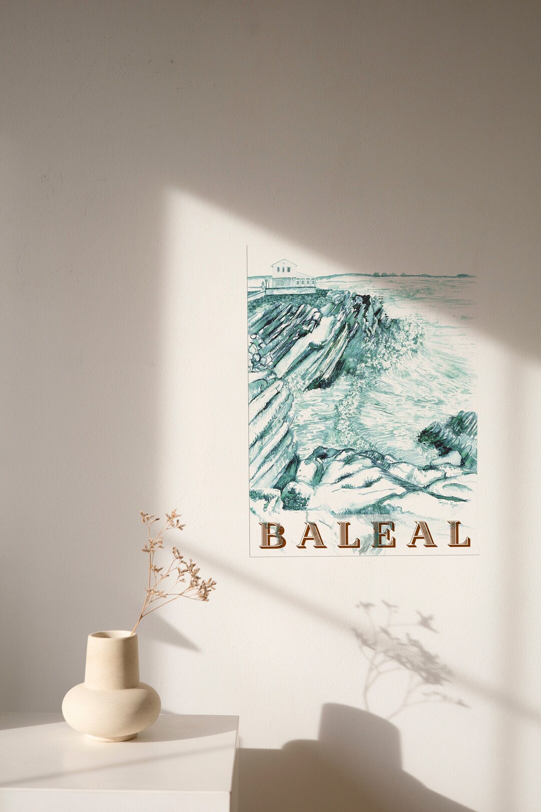 Baleal Island, Peniche, Portugal. Surf Paradise Poster - Etsy