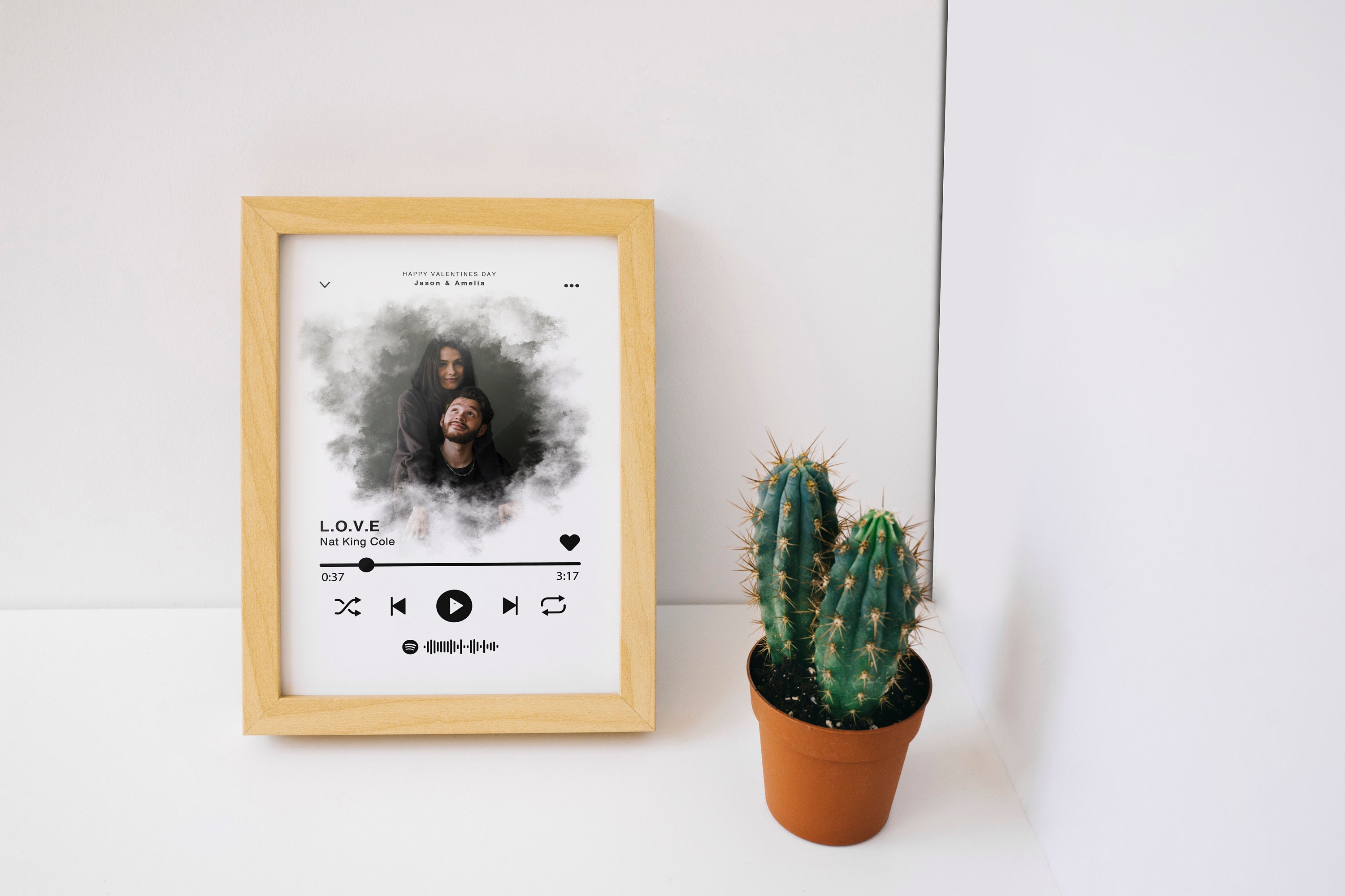 Custom Spotify Album Cover Version Two, Personalised Spotify Song ...