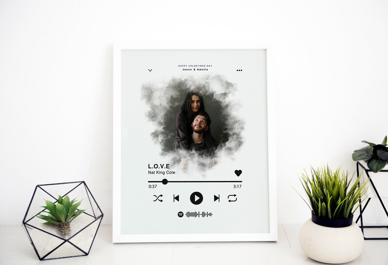 Custom Spotify Album Cover Version Two, Personalised Spotify Song ...