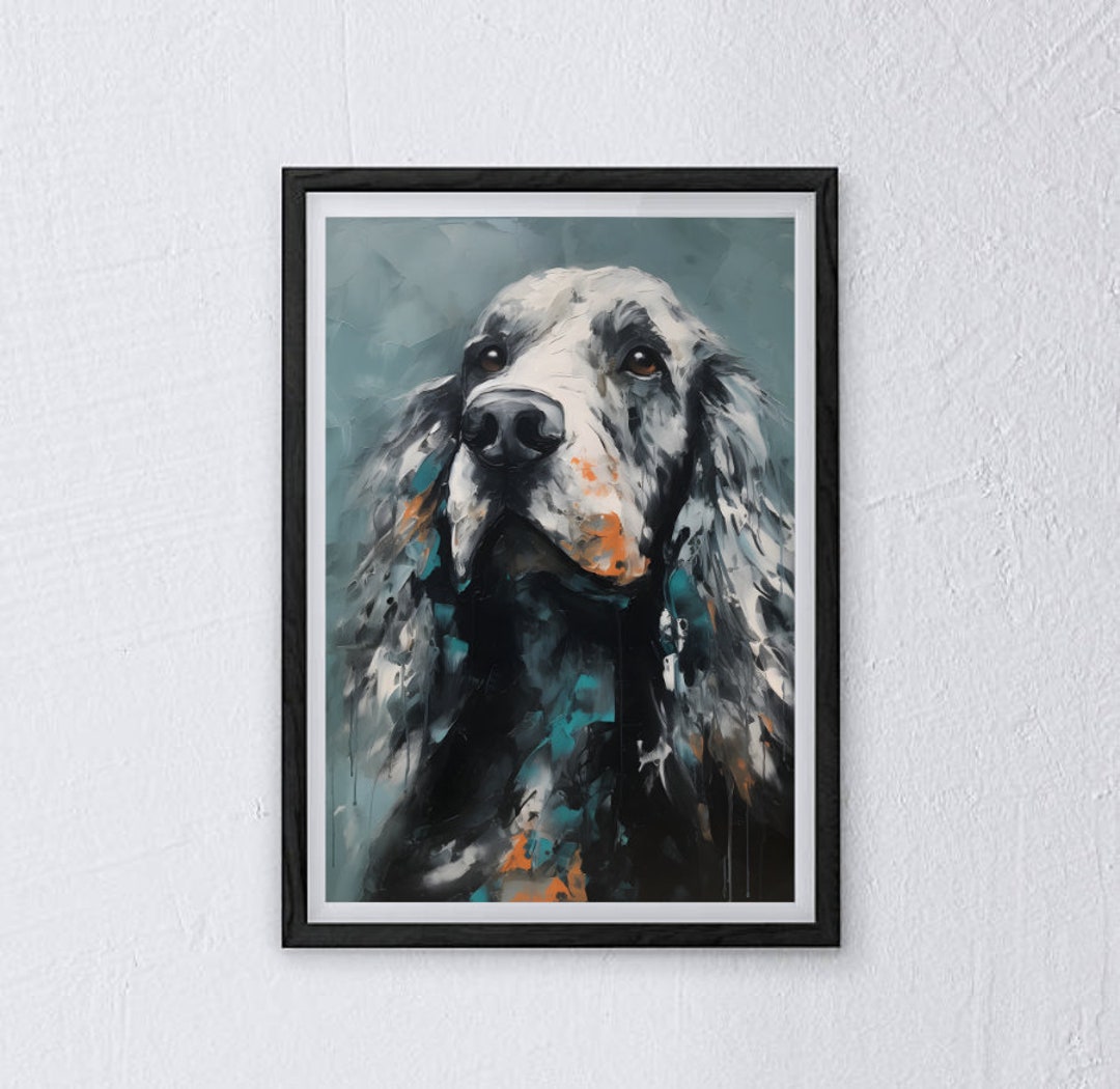 Cocker Spaniel | Pet Picture | Contemporary Dog Poster | Cool Wall Art ...