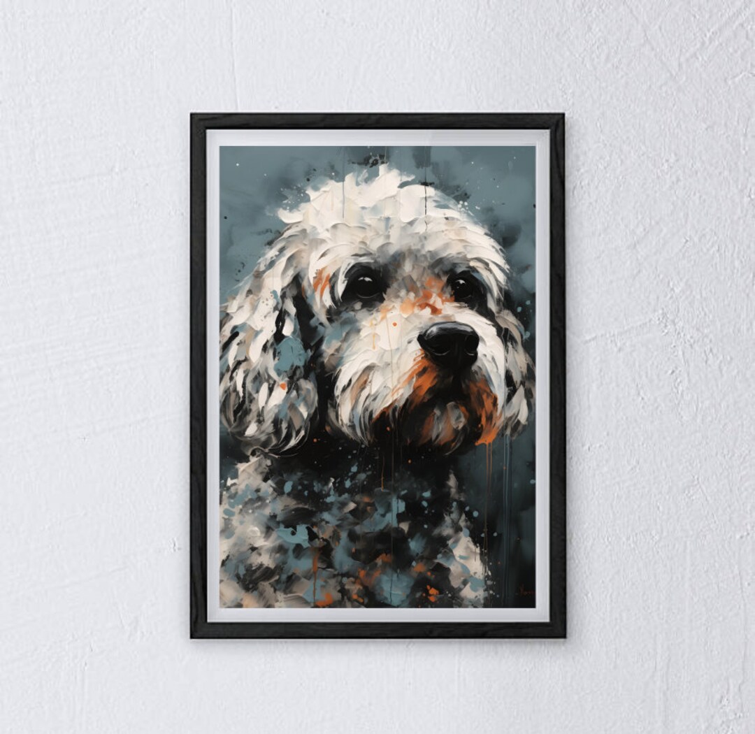 Cockapoo | Pet Picture | Contemporary Dog Poster | Cool Wall Art | Home ...