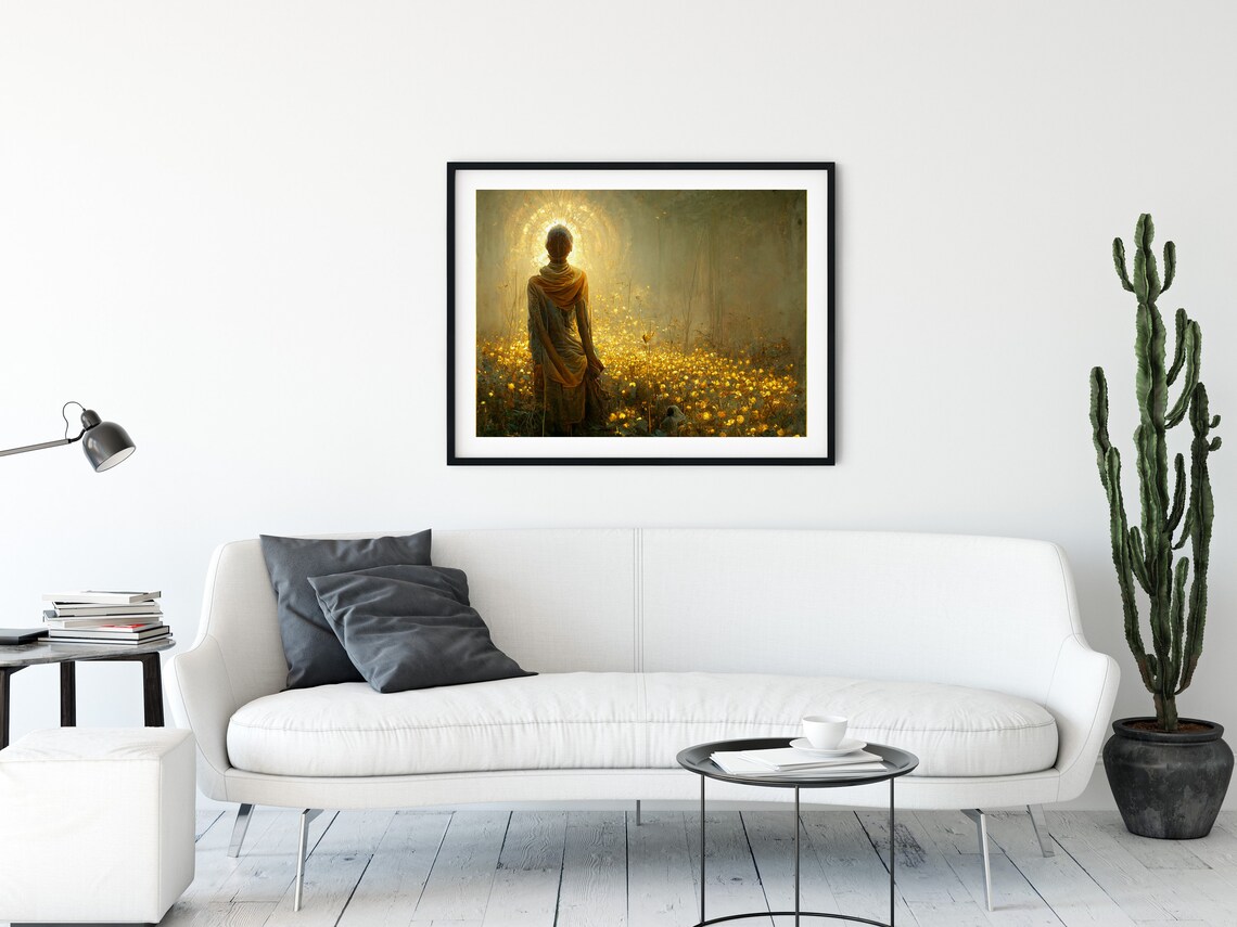 From the Collection - Sentient Being Surrounded by Loving Light Digital ...