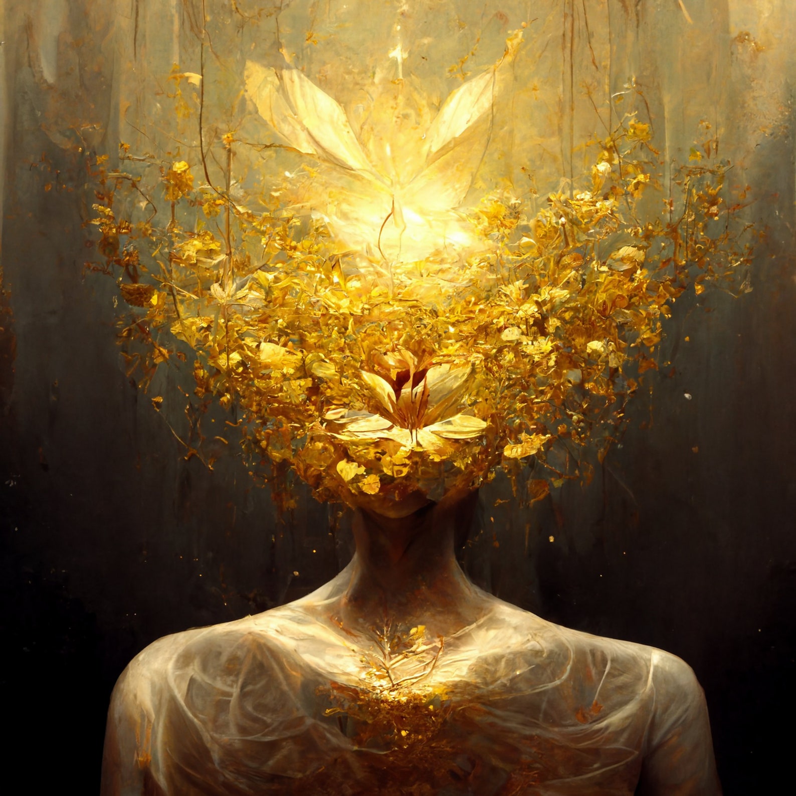 From the Collection - Sentient Being Surrounded by Loving Light Digital ...