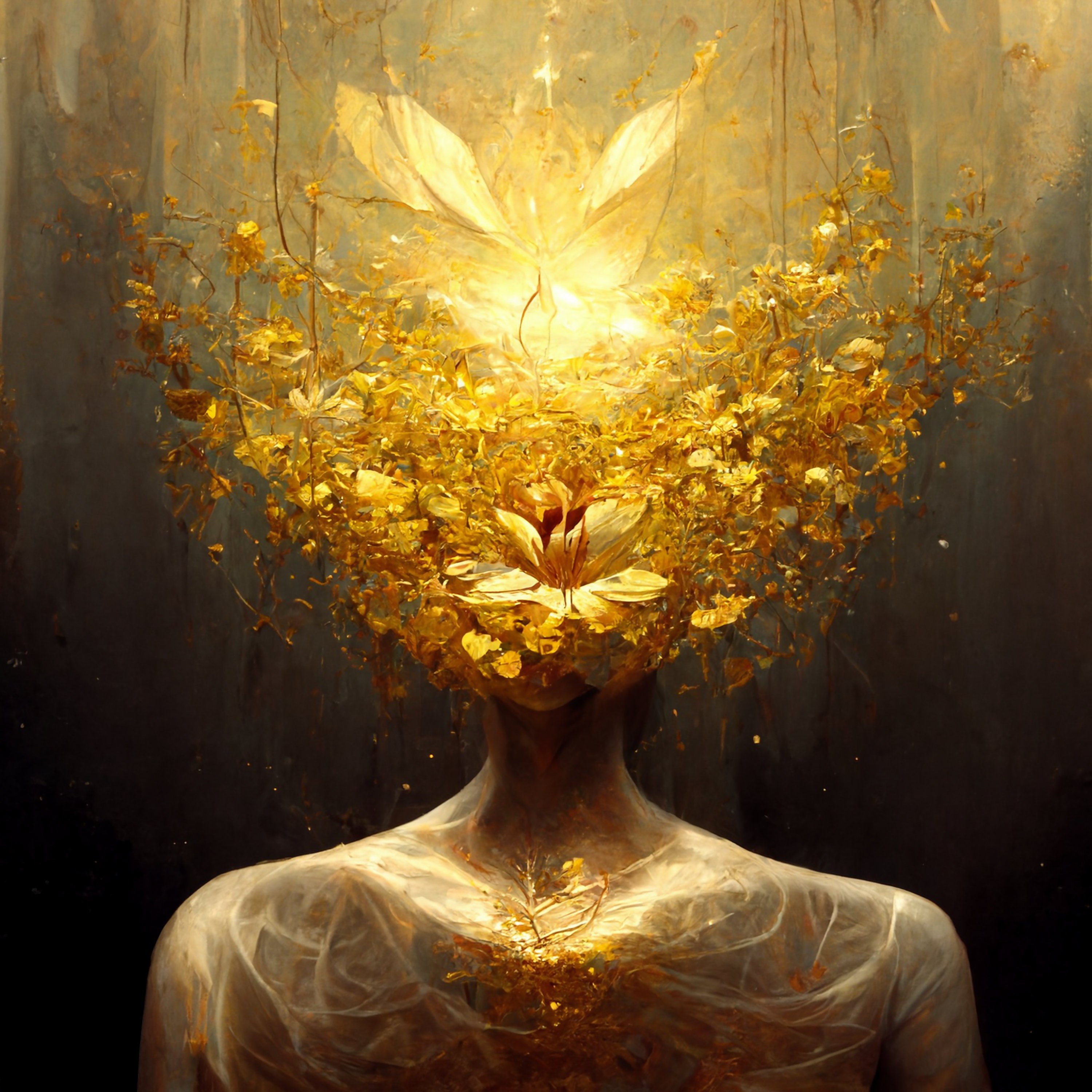 From the Collection - Sentient Being Surrounded by Loving Light Digital ...