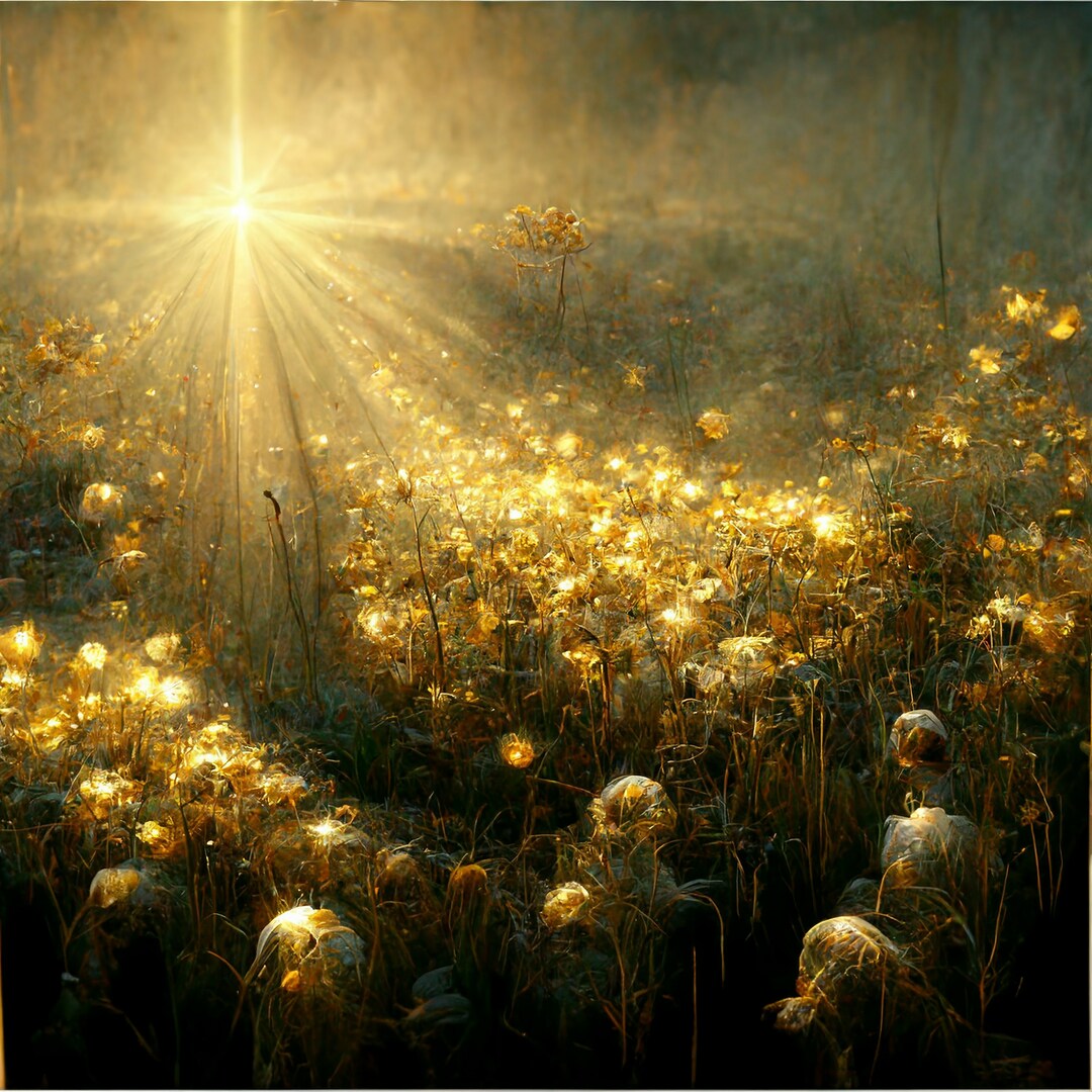 From the Collection - Sentient Being Surrounded by Loving Light Digital ...