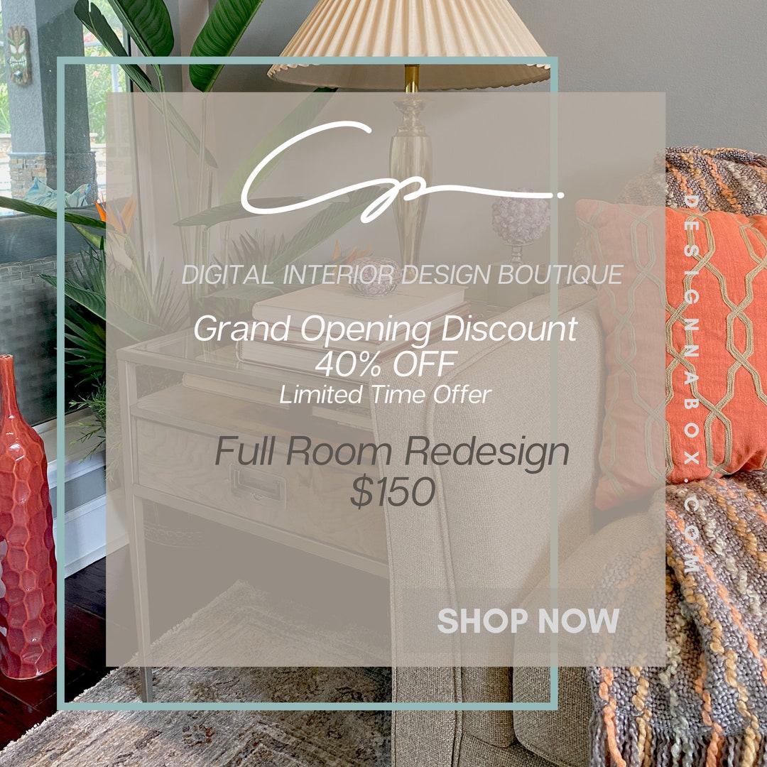 Custom Room Redesign/online Interior Design Services/mini Reni/room in ...