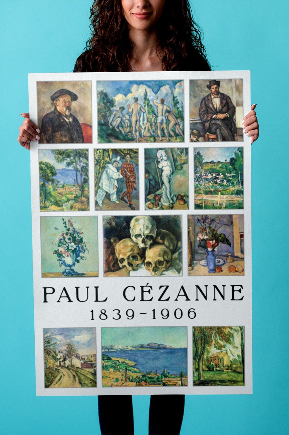 Paul Cézanne. Huge 24x36 Inch Poster Print With 13 Classic Moreau ...