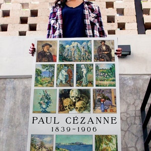 Paul Cézanne. Huge 24x36 Inch Poster Print With 13 Classic Moreau ...